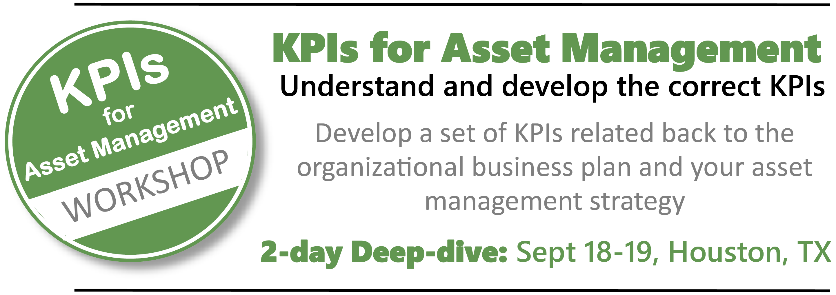 KPIs for Asset Management - Go2Learn